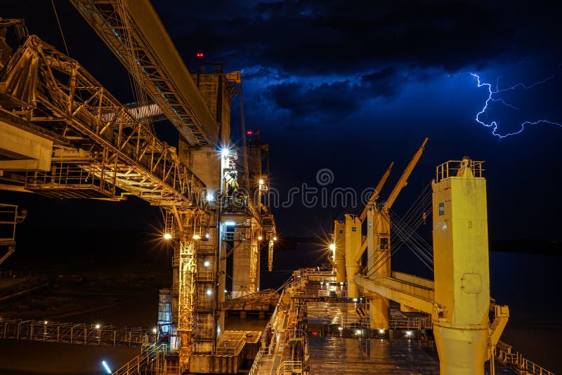 Night lightning stock photo. Image of night, israel - 239530500
