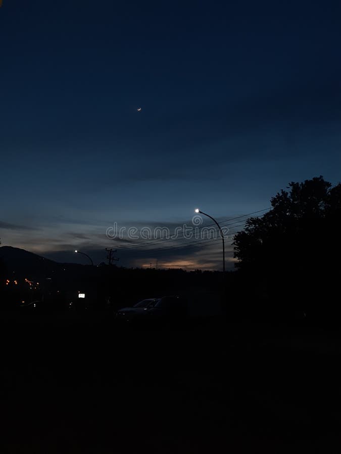 Almost Night stock image. Image of night, black, darkness - 200301413