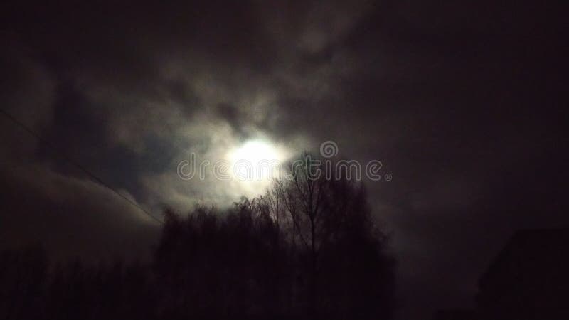 Night moon haze stock photo. Image of night, small, moon - 165327848