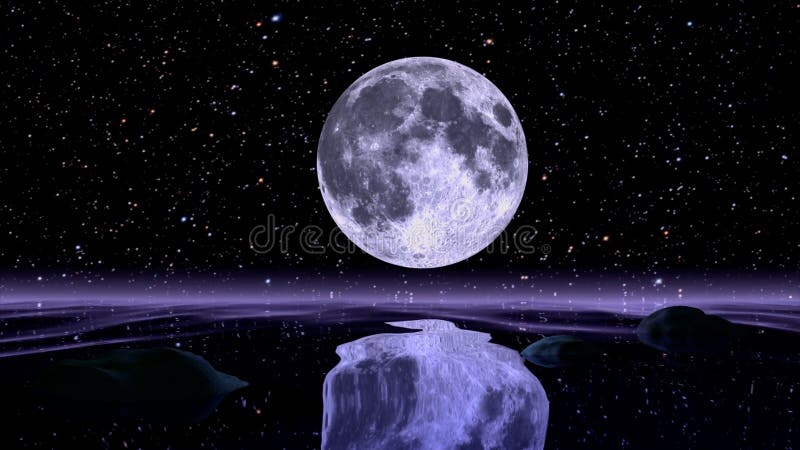 Night Moon Stock Image stock image. Image of phases - 270607497