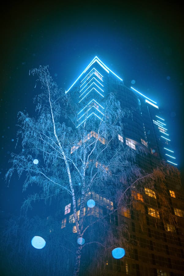 Night, Night city, ion stock image. Image of business - 50565783