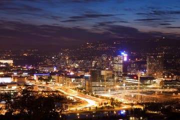 656 Night View Cityscape Oslo Norway Stock Photos - Free & Royalty-Free ...