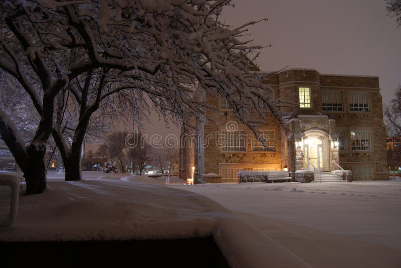 Night park stock image. Image of lamps, school, night - 4225023