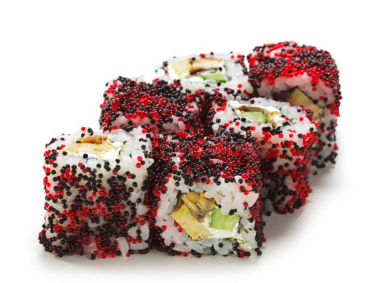 Night Philadelphia Roll stock image. Image of fresh, fish - 45588631