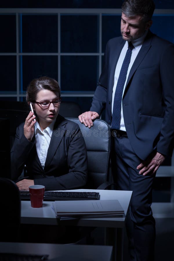 Night phone call stock image. Image of business, work - 63725897
