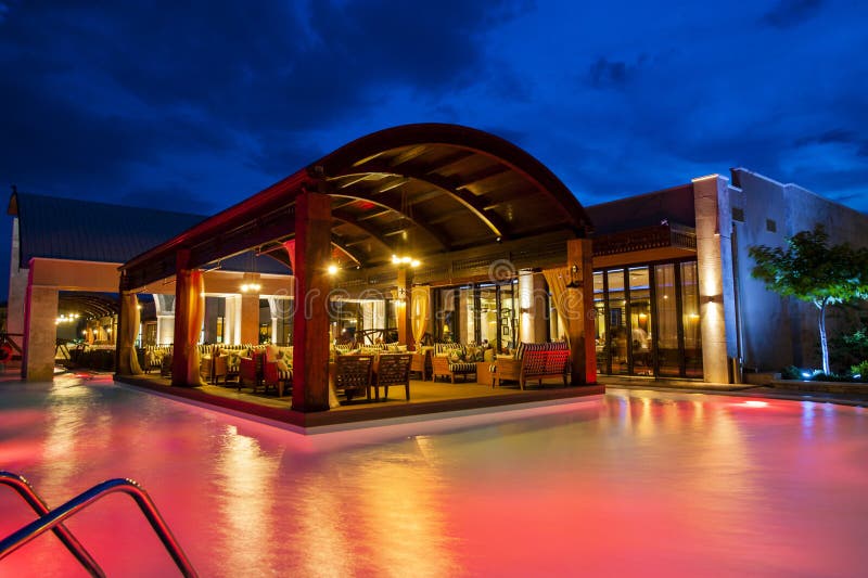 Radisson Fiji Resort by Night Editorial Image - Image of fijian ...