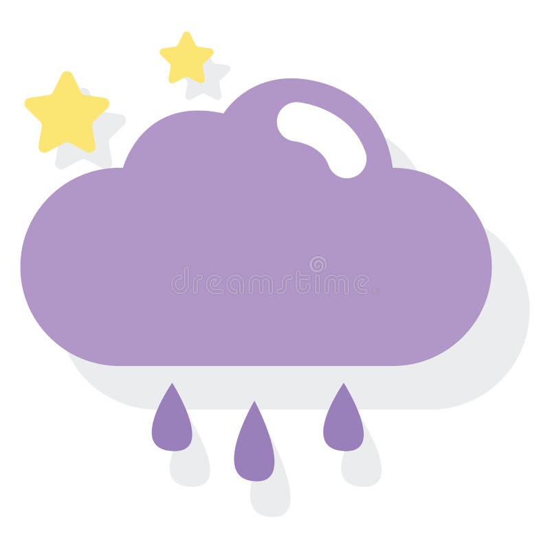 Night rain, icon icon stock vector. Illustration of outdoor - 259789807 Night rain, icon icon stock vector. Illustration of outdoor - 259789807