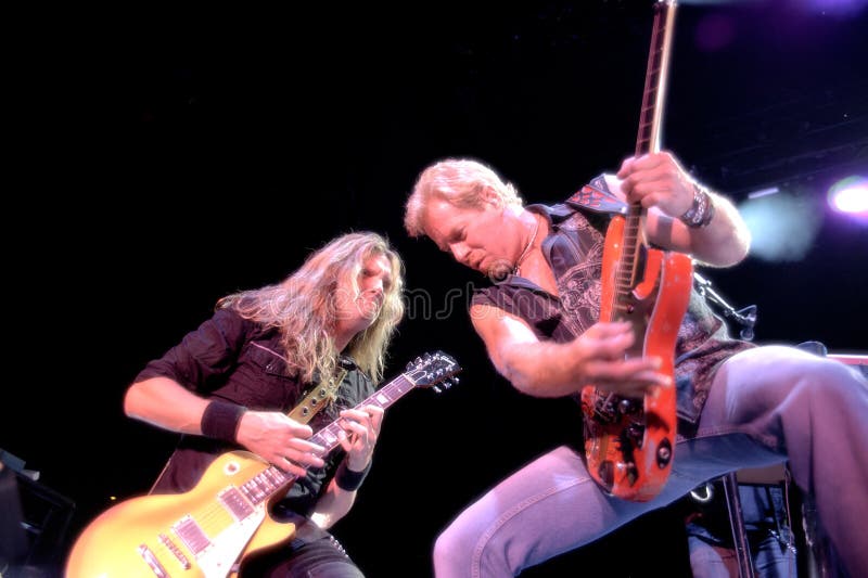 Night Ranger editorial stock photo. Image of concert - 21630188