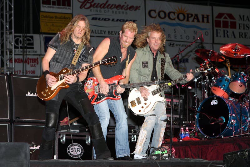 Night Ranger Band in Concert Editorial Photography - Image of jack ...
