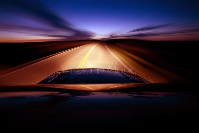 Night Ride stock image. Image of illumination, bright - 25162793