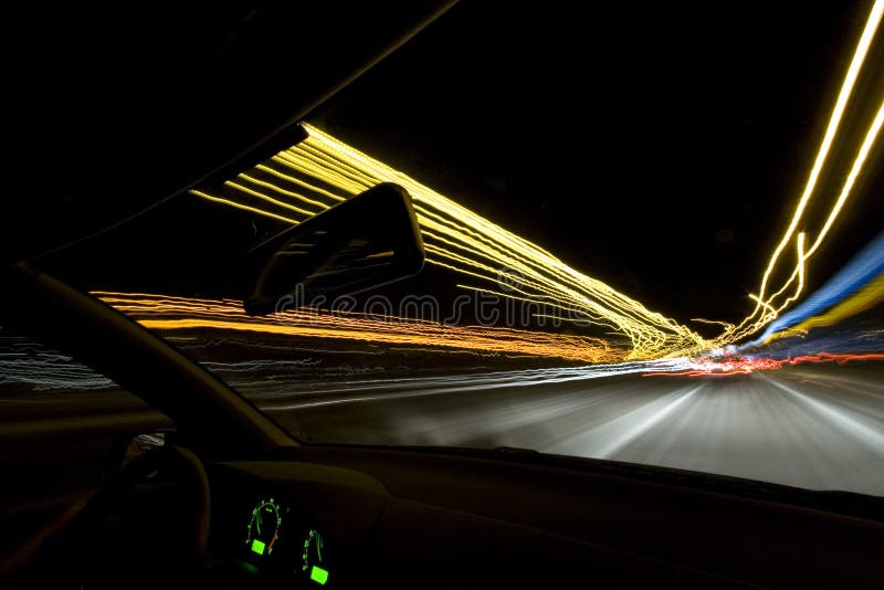 Night Rider stock photo. Image of night, move, panel, driver - 1961736