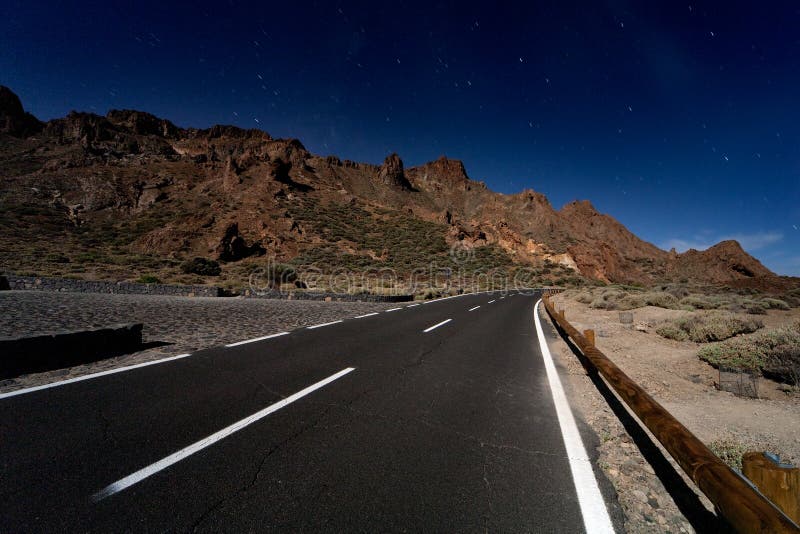 Desert Road Night