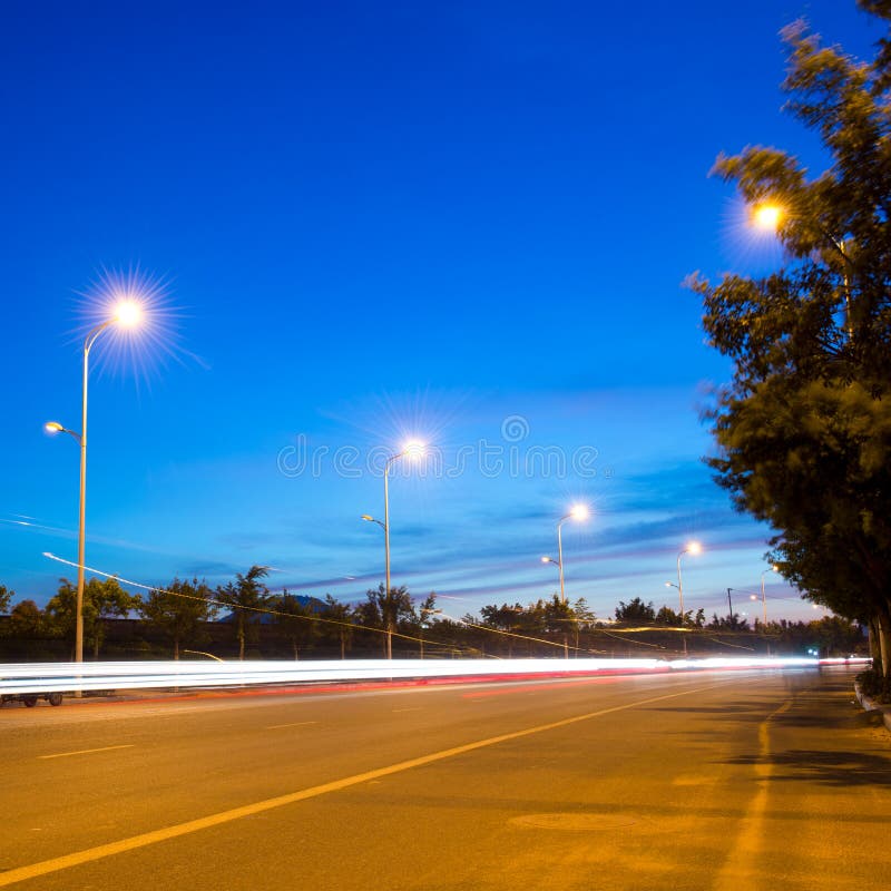 Night road stock image. Image of light, copy, dark, dramatic - 33277219