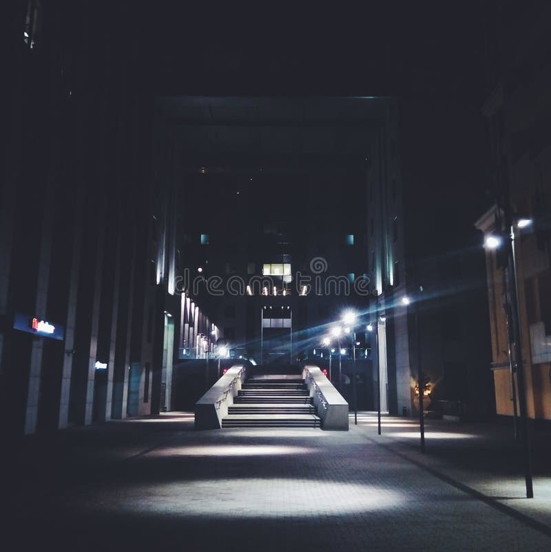 Night scape stock image. Image of night, vsco, scape - 69370793