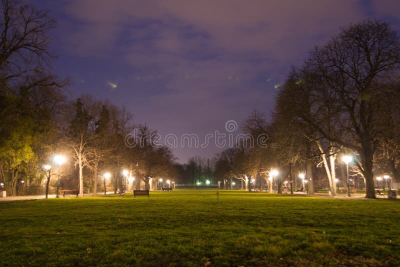 Night scene stock image. Image of borisova, purlple, nighttime - 38191887