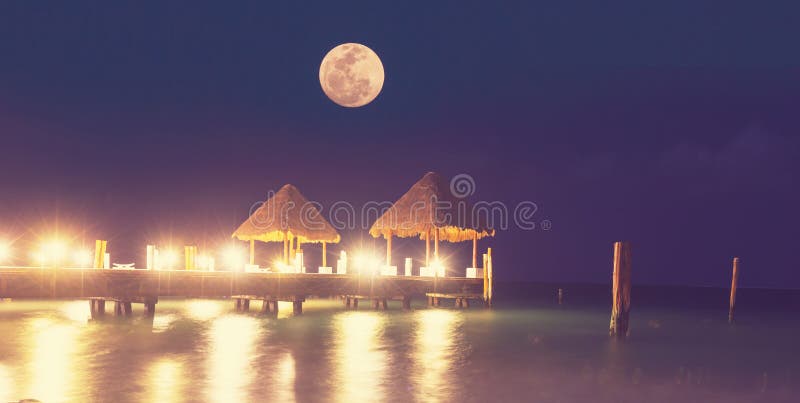 Night scene stock photo. Image of exotic, destination - 54181474