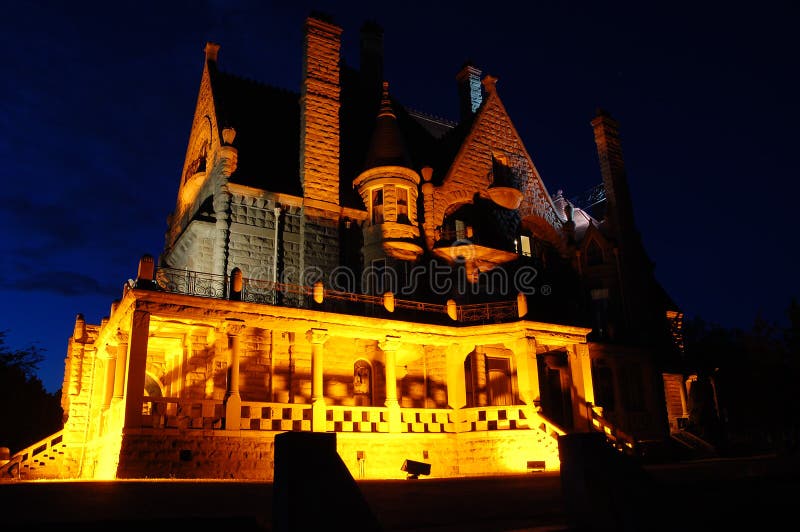 Night Scene Of Castle Picture. Image: 5412903