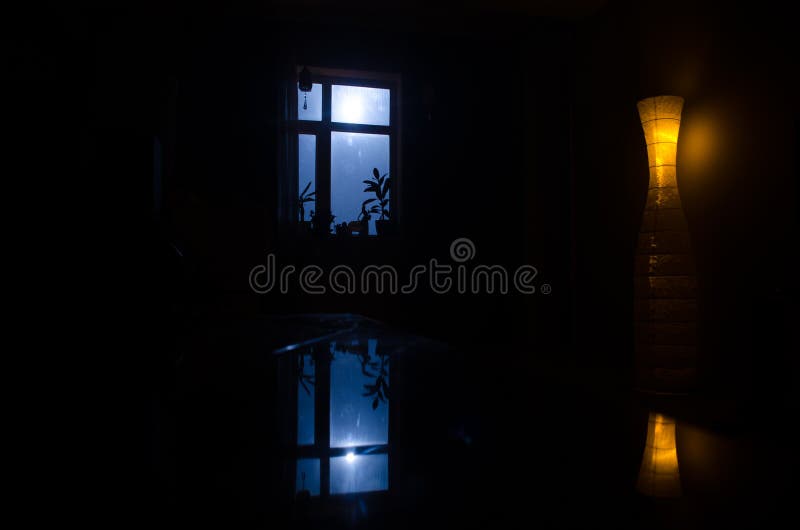Moonlight Window Stock Images - Download 616 Royalty Free Photos