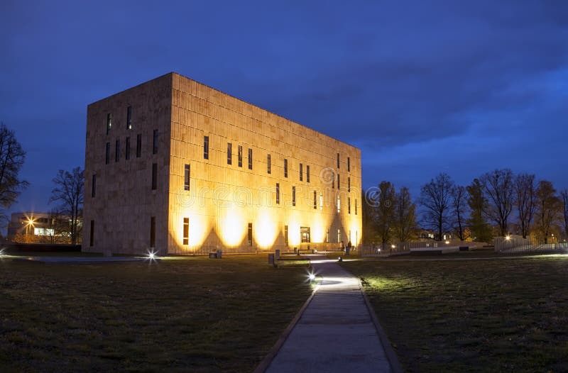Herman B Wells Library Indiana University Stock Image - Image of campus ...