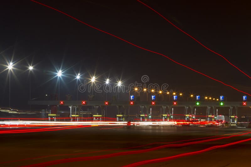 Toll station stock photo. Image of cash, travel, running - 30078708