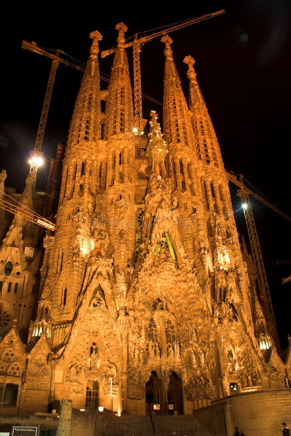 Night scenery editorial stock photo. Image of century - 7401193