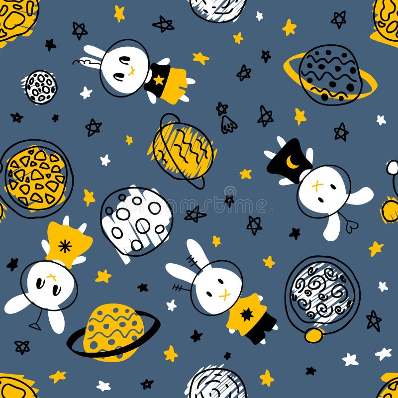 Rabbits Cosmonauts Stock Illustrations – 8 Rabbits Cosmonauts Stock ...