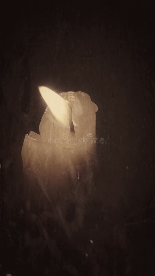 Candle stock image. Image of dark, shadows, candle, fire - 110338443