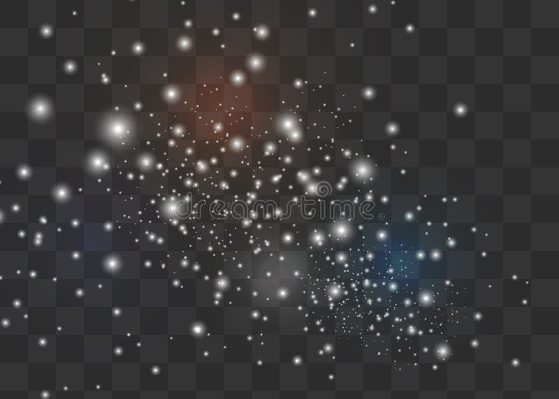 Night Shining Starry Sky, Blue Space Background with Stars, Space ...