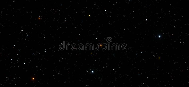 Night Sky Background. Colorful Stars Stock Illustration - Illustration ...