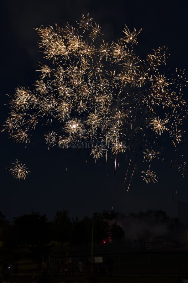 Fireworks stock image. Image of night, burst, fireworks - 155159367