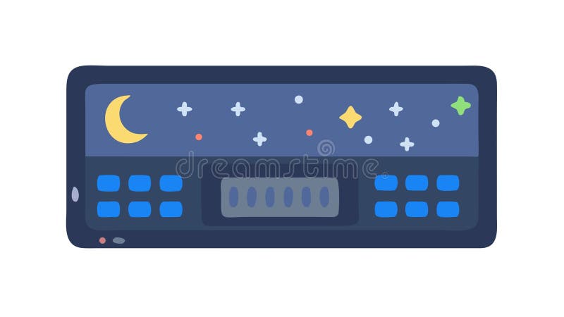 Night Sky Control Panel, Symbolizing Celestial Observation and Space ...