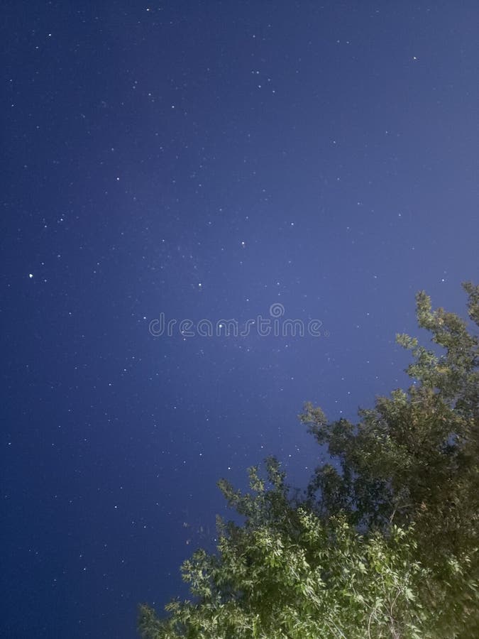 Night sky with diamonds stock photo. Image of moon, darkness - 266398194