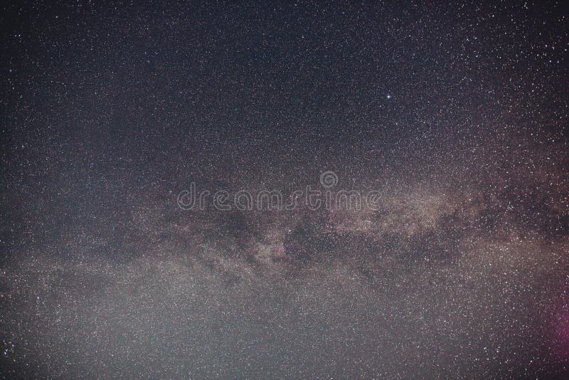 A Night Sky Full of Star and Visible Milky Way Stock Photo - Image of ...