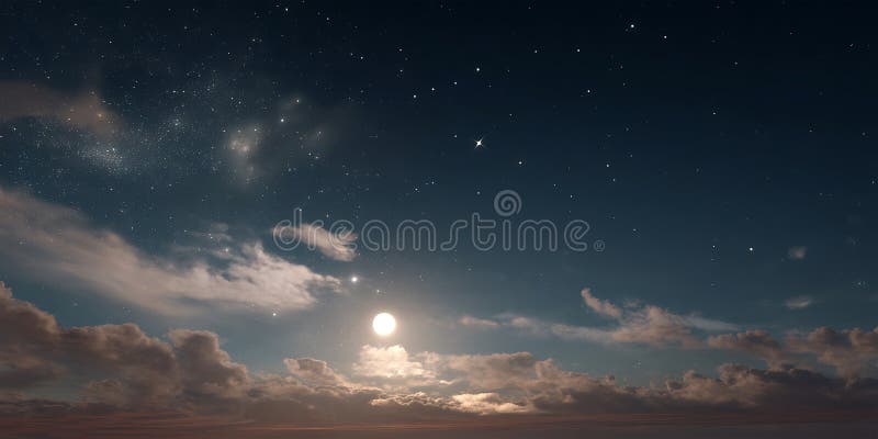 A Night Sky with Glowing Constellations and Stars for Dreamy, Cosmic ...