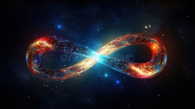Galaxy Infinity Sign Wallpaper