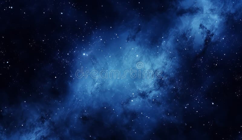 Night Starry Sky Interstellar Telescope View of Galaxy Stock ...