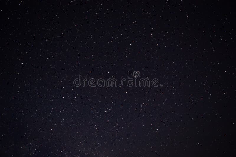 Night Sky with Lot of Shiny Bright Stars Stock Photo - Image of ...