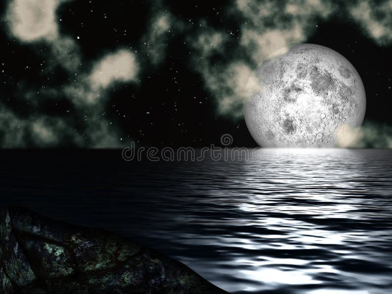 Moon Reflect Light Science Stock Illustrations – 80 Moon Reflect Light ...