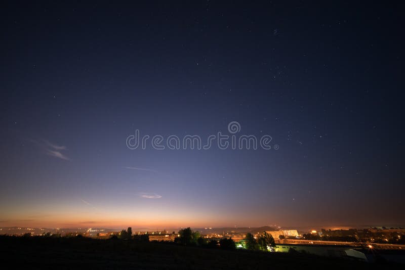 Night sky panorama stock photo. Image of ocean, nature - 187455916