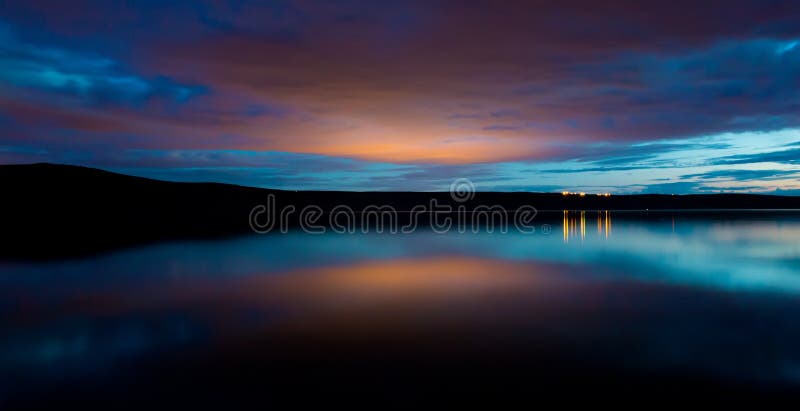 Night sky and sea stock image. Image of magic, night - 155807207