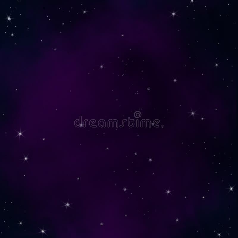 Night Sky with Silver Stars, Abstract Background, Magic Night Stock ...