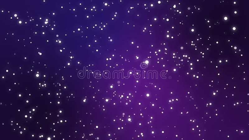 Animated Purple Stars Background