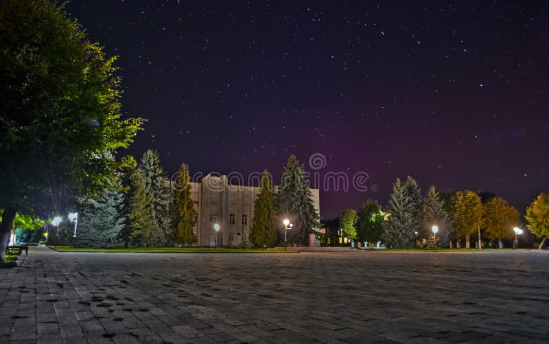 Night sky starry stock photo. Image of starry, ukraine - 96640616