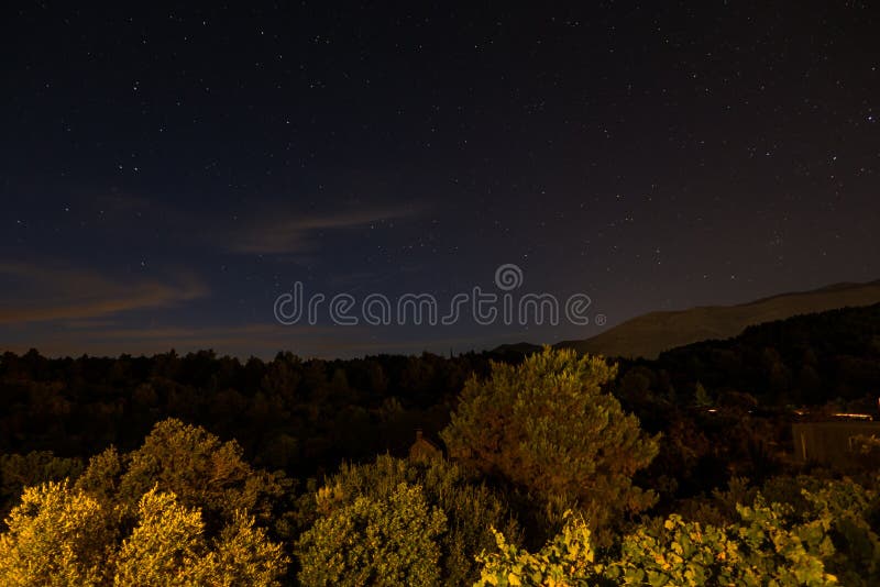 Night sky stock image. Image of unpolluted, unspoiled - 49628233