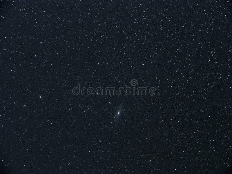 Universe Night Sky Stars Andromeda Galaxy M31 Stock Photo - Image of ...