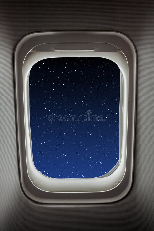 1,338 View Airplane Window Night Stock Photos - Free & Royalty-Free ...