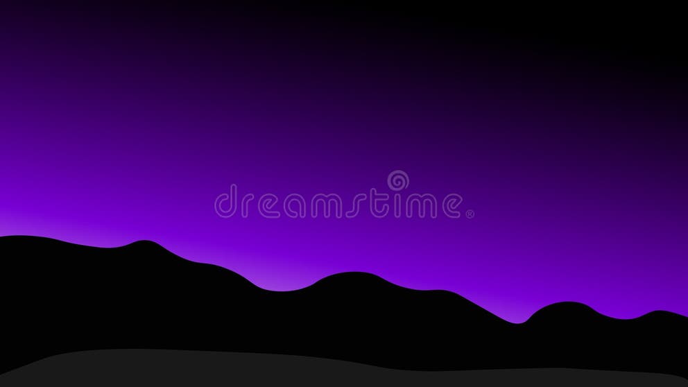Night View Mountain Stock Illustrations – 66,596 Night View Mountain ...