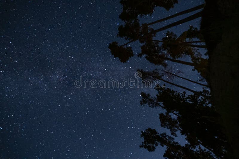 Night Sky with Visible Stars in a Remote Location Where You Can See ...