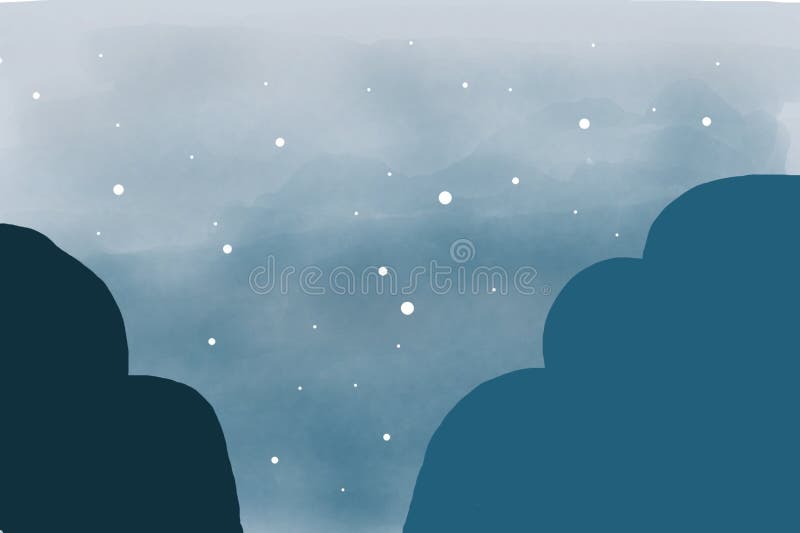 Night Sky Wallpaper Background Starlight Stock Illustration ...