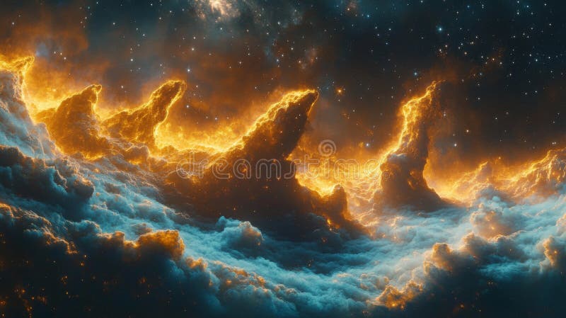 The Night Sky Was a Vast, Empty Expanse of Blackness, Unbroken by Even ...